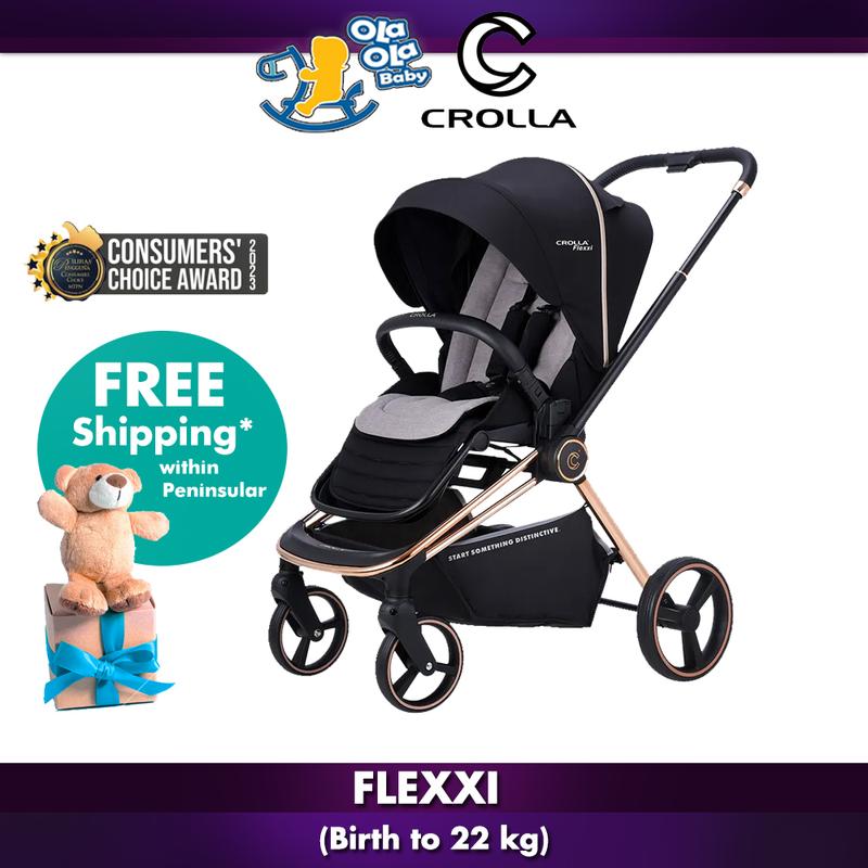 Crolla Flexxi 2 Ways Stroller - TikTok Shop Malaysia