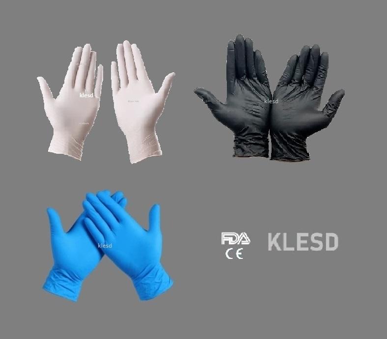 Glove Nitrile or Latex Glove Powder free Sarung Tangan Getah - TikTok ...
