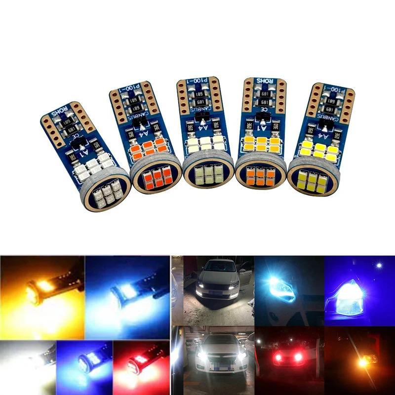 2Pcs 2835 18Smd Canbus Led Lamp License Plate Light T10 W 5W - TikTok ...