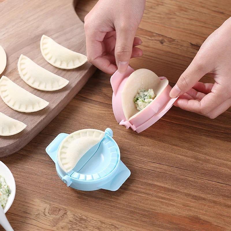 Plastic Dumplings Tool Easy DIY Dumpling Mold Dough Press Ravioli ...