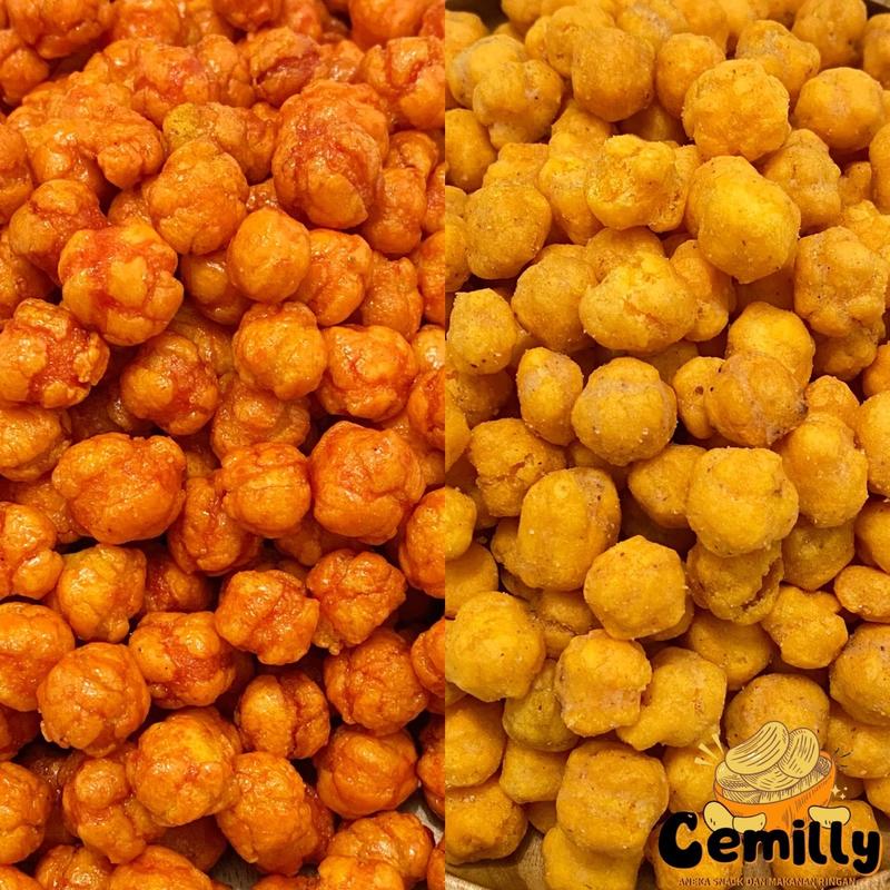 [CEMILLY] 1Kg/500gr Pilus Arab Ori/Pedas Cemilan Snack Kiloan - Shop ...