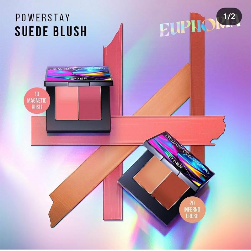 MAKE OVER Powerstay Suede Blush - Euphoria [NEW Limited Edition] - Shop ...