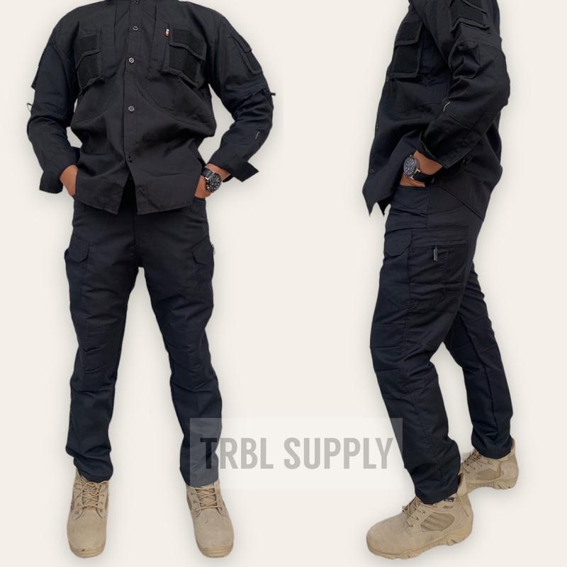 TRBL Seragam Tactical Panjang Hitam - Shop | Tokopedia