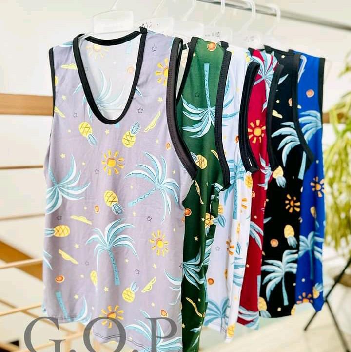 3pcs big size sando printed cotton for kids boy - TikTok Shop Philippines