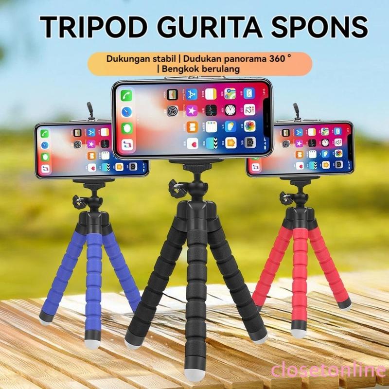 Dudukan HP Octopus 8 Lipat Spons Lembut Bracket Remote Control - Shop ...
