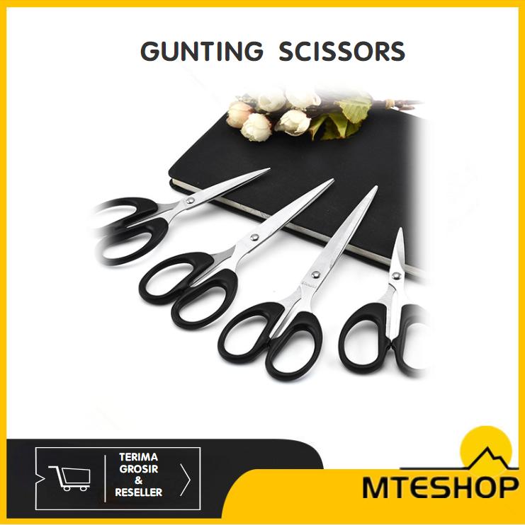MTE Gunting Scissors Stainless Steel Black - Shop | Tokopedia