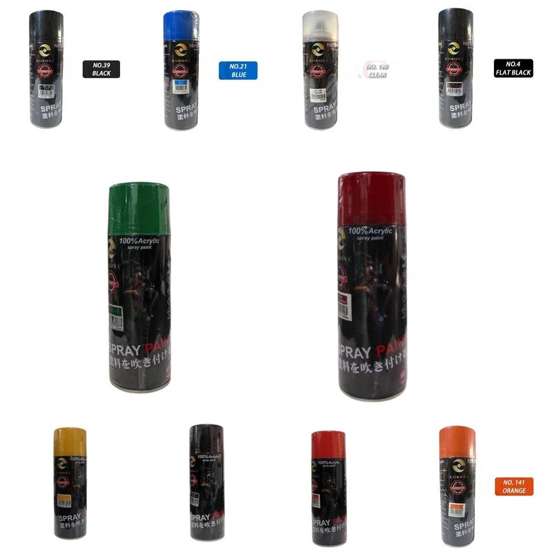 【Sayram】Korona COD 400ml Car motorcycle metal chrome spray paint ...