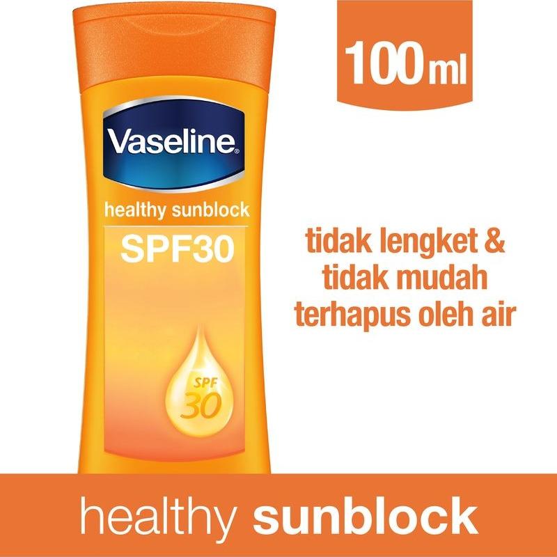 Vaseline Healthy Sunblock SPF 30 100ml - Shop | Tokopedia