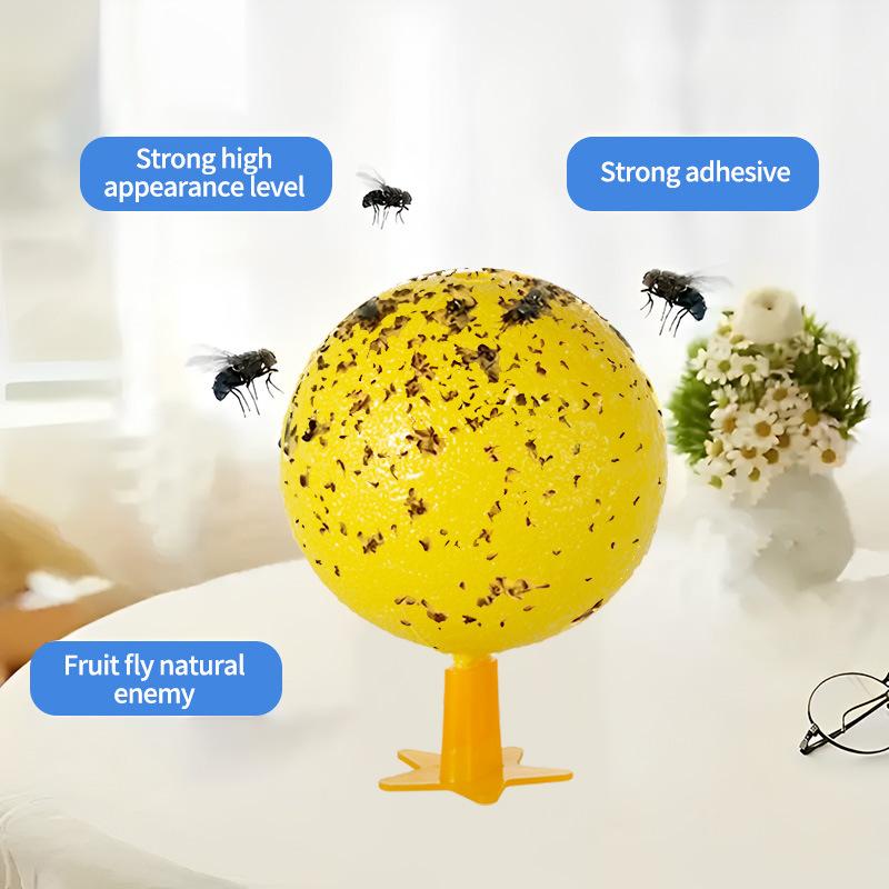Indoor Glowing Insect Trap Ball Fly Trap Sticky Insect Ball Trap ...