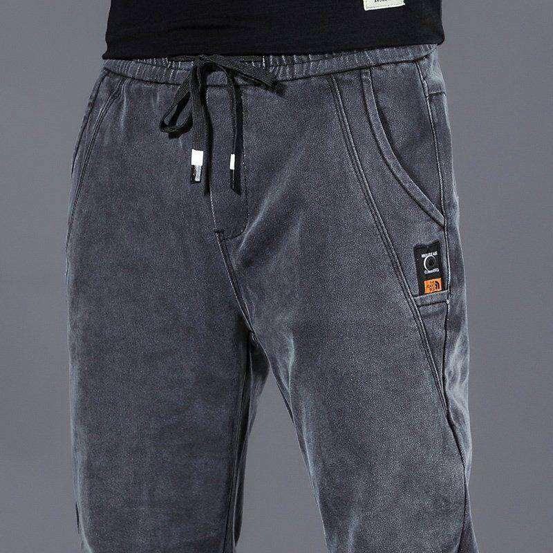 Seluar Jeans Lelaki, Longgar Sesuai, Gaya Kasual, Gaya Baru, Warna ...
