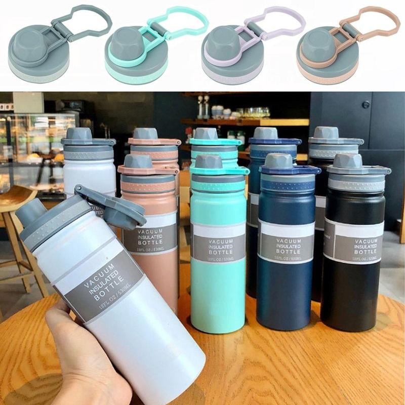 1Pcs PVC Bottle Cover Multicolor 530ml/750ml Splash Spill Proof - TikTok Shop Philippines