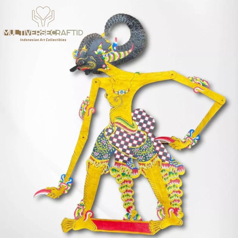 Wayang Kulit Sapi Asli Bima / Werkudoro Kualitas Standard Dalang - Shop ...