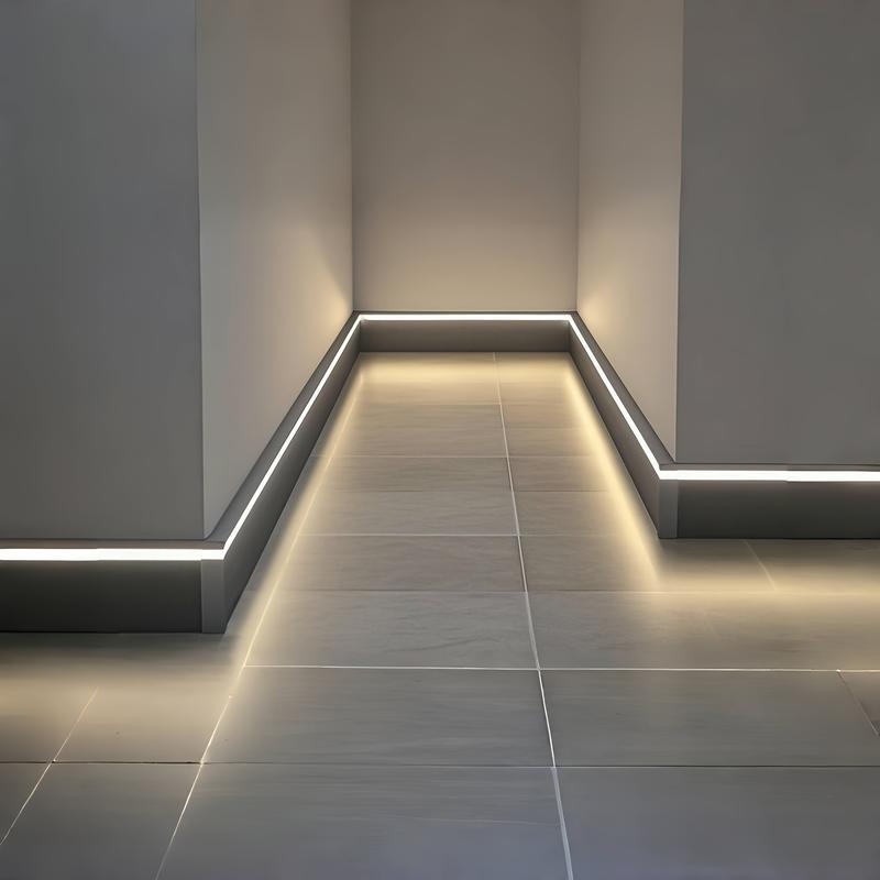 Gray Aluminum Alloy Baseboards for Living Rooms, Bedrooms, And - TikTok ...