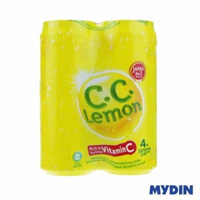 Suntory CC Lemon Carbonated Drink (4s x 325ml) - TikTok Shop Malaysia