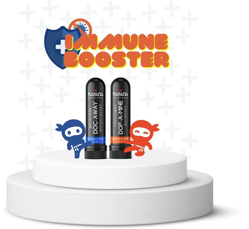 Paket Immune Booster (Docaway & Dop-A-mine) - Katana Natural Essential ...