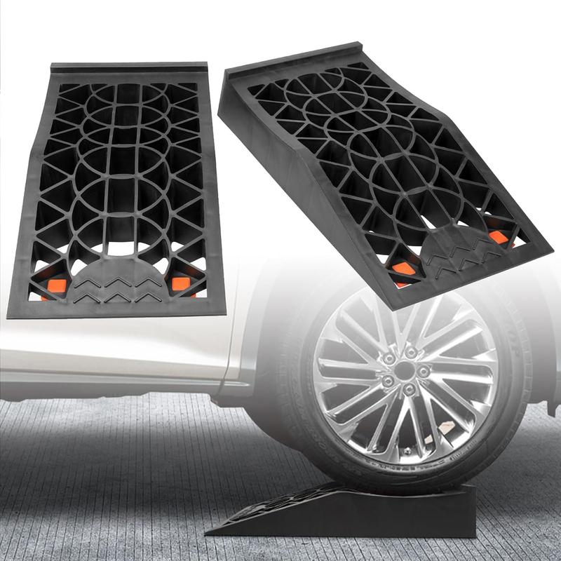 Car Ramps for Easy Vehicle Maintenance and Safe Lifting, Sturdy ...