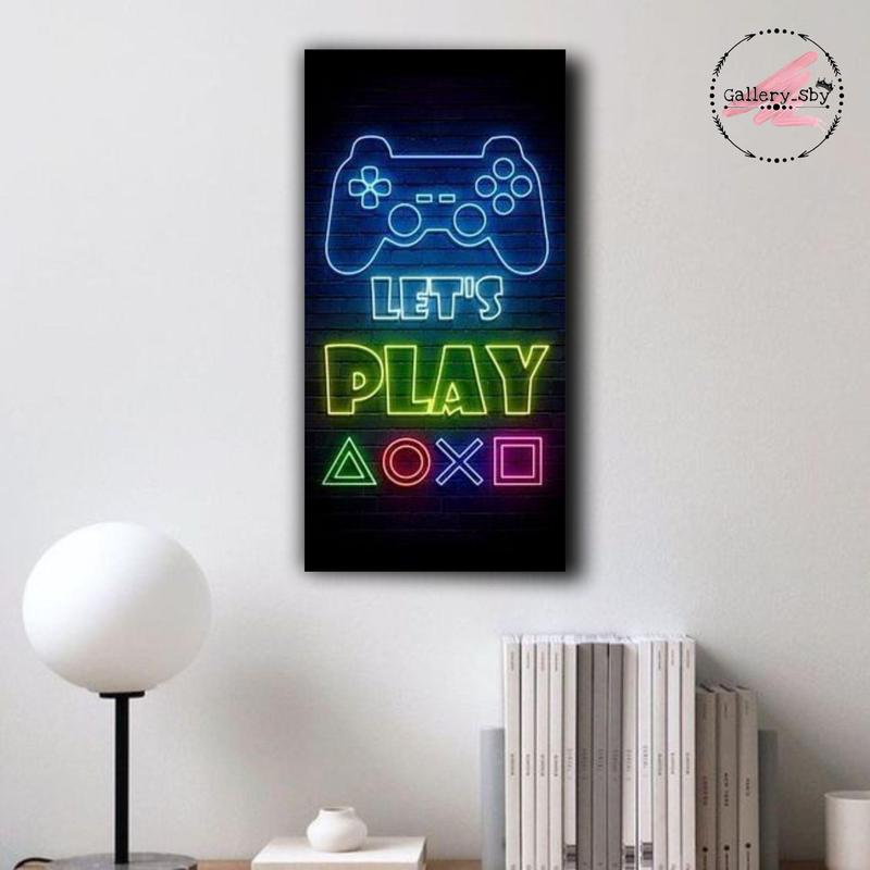 Hiasan Dinding Gamer Poster Kayu Pajangan Kamar Aestentic 30cm - Shop ...
