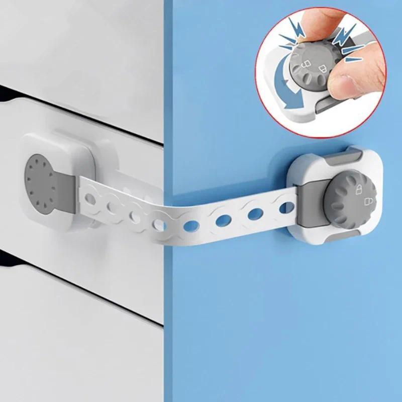 Multifunction Child Safety Lock Baby Anti-clip Cabinet Door Toddler ...