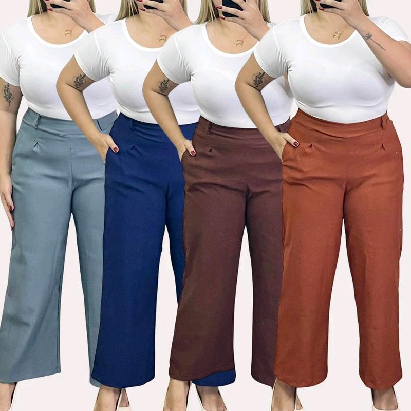 - CORPORATE PLUS SIZE WIDELEG PLUS SIZE CORPORATE PANTS / WOVEN ...