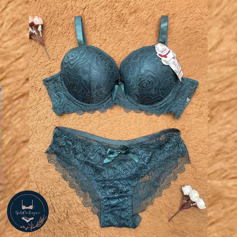 Bra set Renda Motif Bunga import | Bh + Celana dalam Premium Quality ...