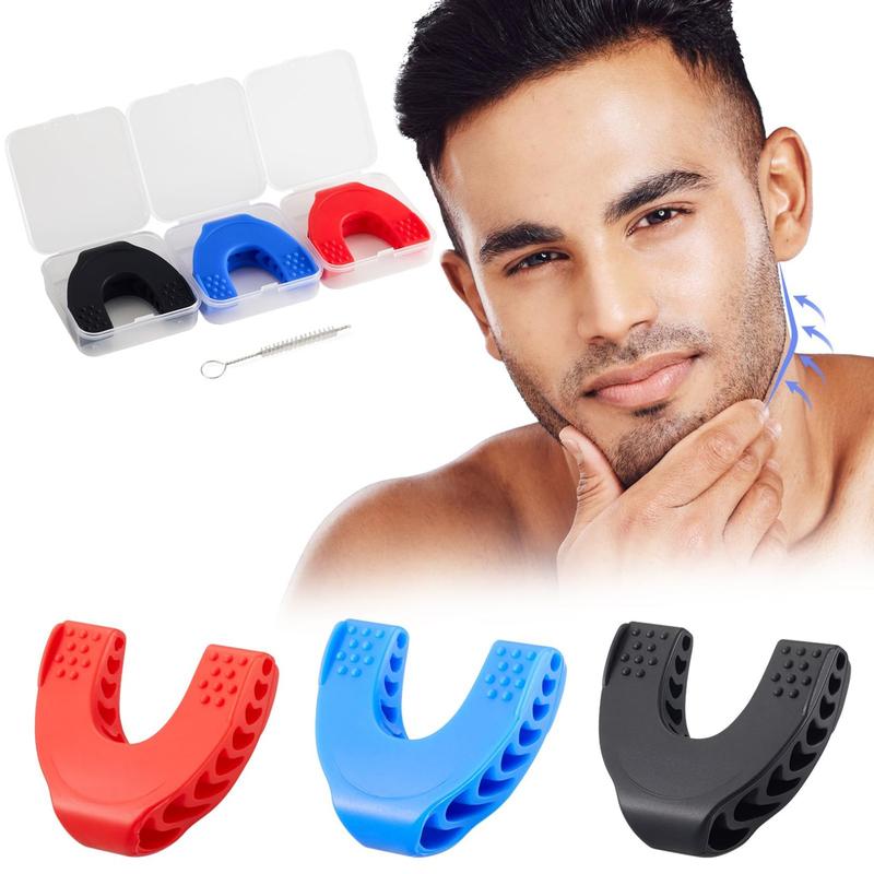 Jaw Exerciser for Men & Women, 3Pack Jaw Trainer, 3 Resistance Levels ...