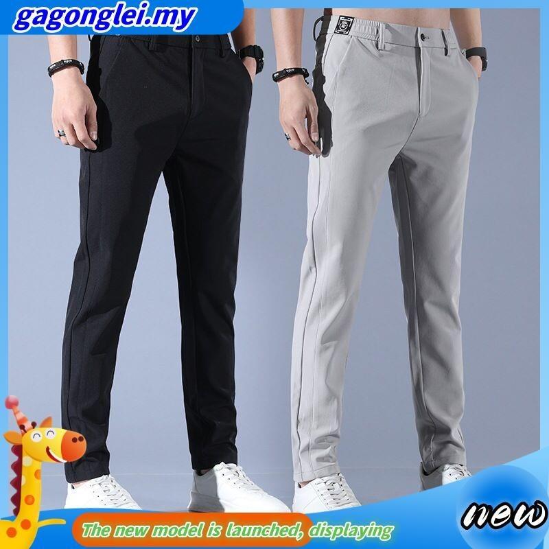Seluar Golf, Untuk Lelaki, Cepat Kering, Panjang, Selesa, Seluar ...