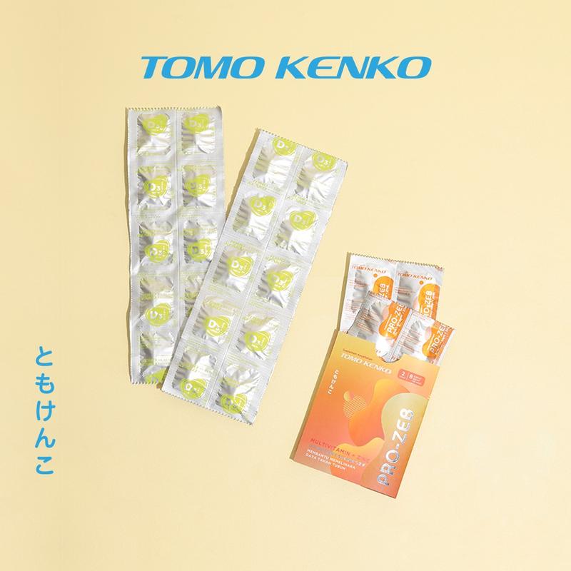 Tomo Kenko Combo Vitamin D3 & Multivitamin Pro-Zeb - Shop | Tokopedia