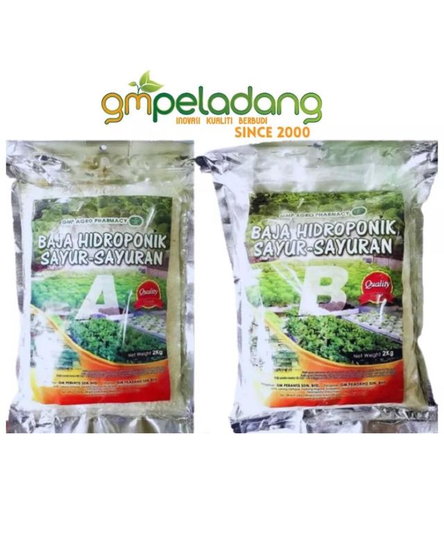 Baja AB Sayuran Berdaun - Hidroponik - TikTok Shop Malaysia