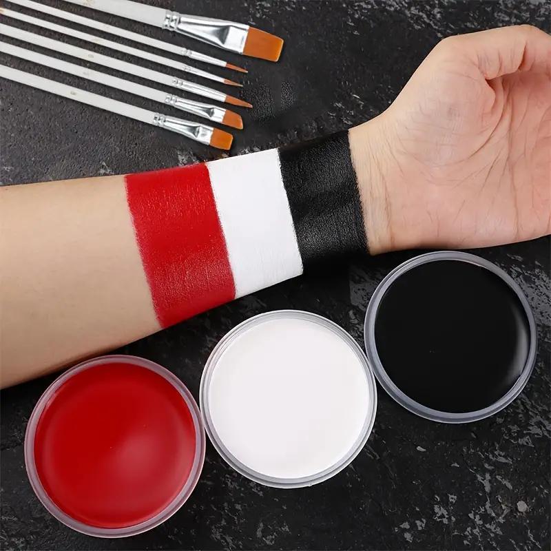 Monochrome Body Paint Clown Makeup Kit, 1 Set Face Body Pain - TikTok Shop