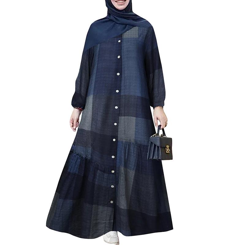 Jubah Jahitan, Pakaian Muslim Timur Tengah, Saiz Besar, Untu - TikTok ...