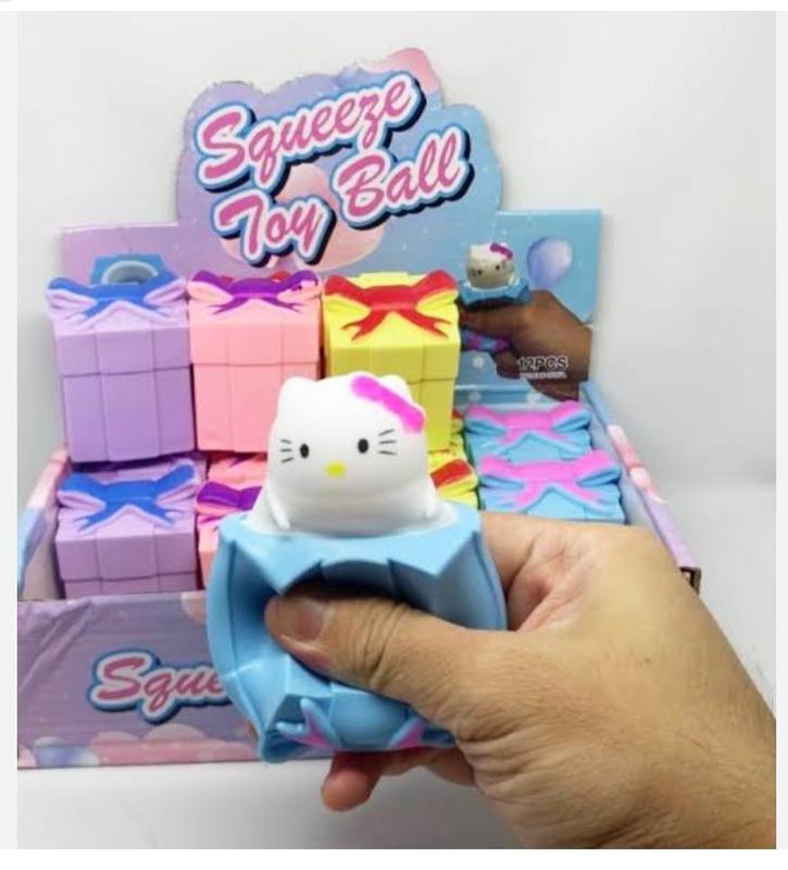 Mainan Squishy Pop Up Animal Binatang hello kitty hantu halloween ...