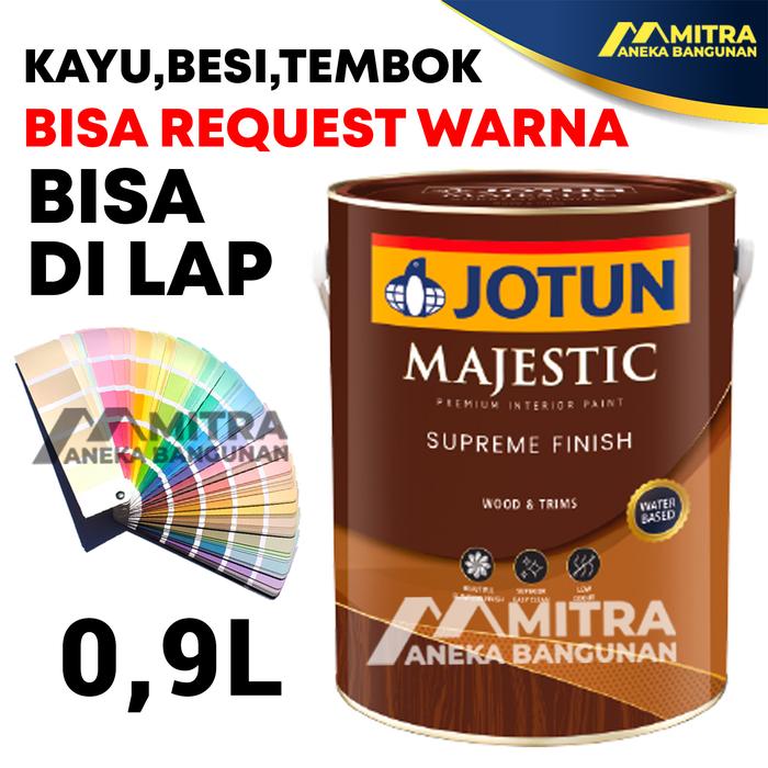 Jual JOTUN MAJESTIC SUPREME FINISH 0,9 LITER WATERBASED / CAT KAYU BESI ...