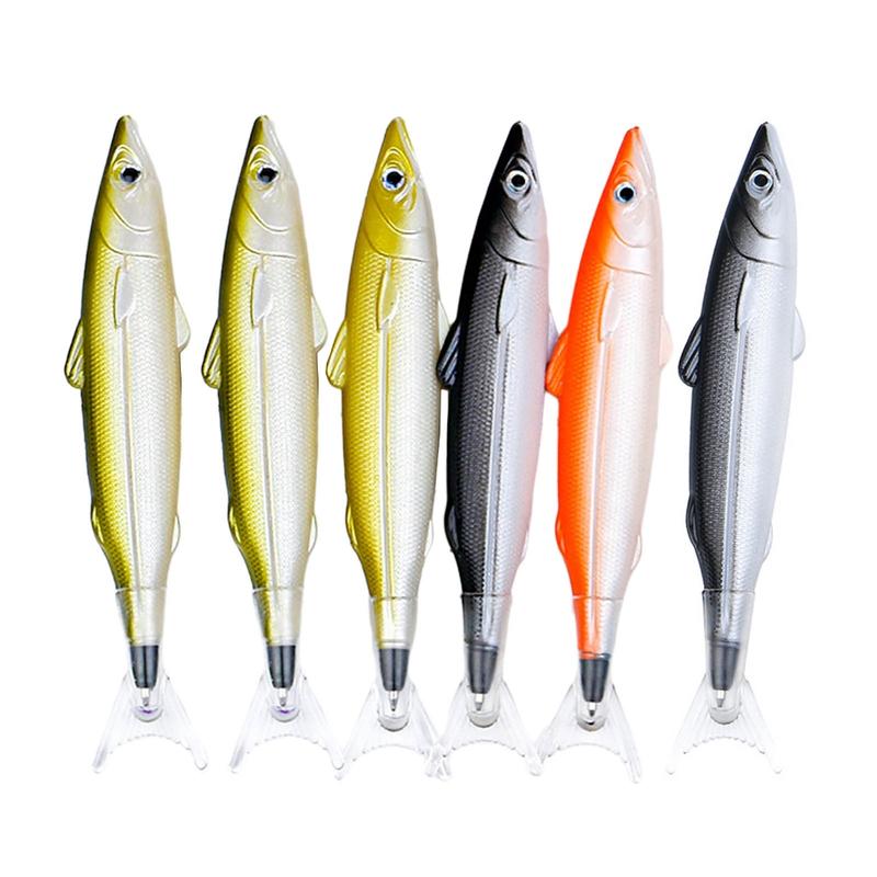 6 Pack Cute Pens Fishing Party Favors Ballpoint Pen Fishing Pen ...