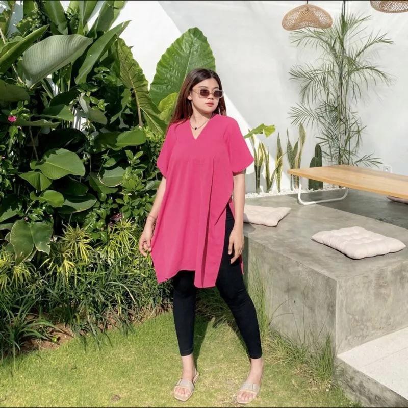 Long Square Oversize Crinkle Airflow | Atasan Crinkle | Atasan - Shop ...