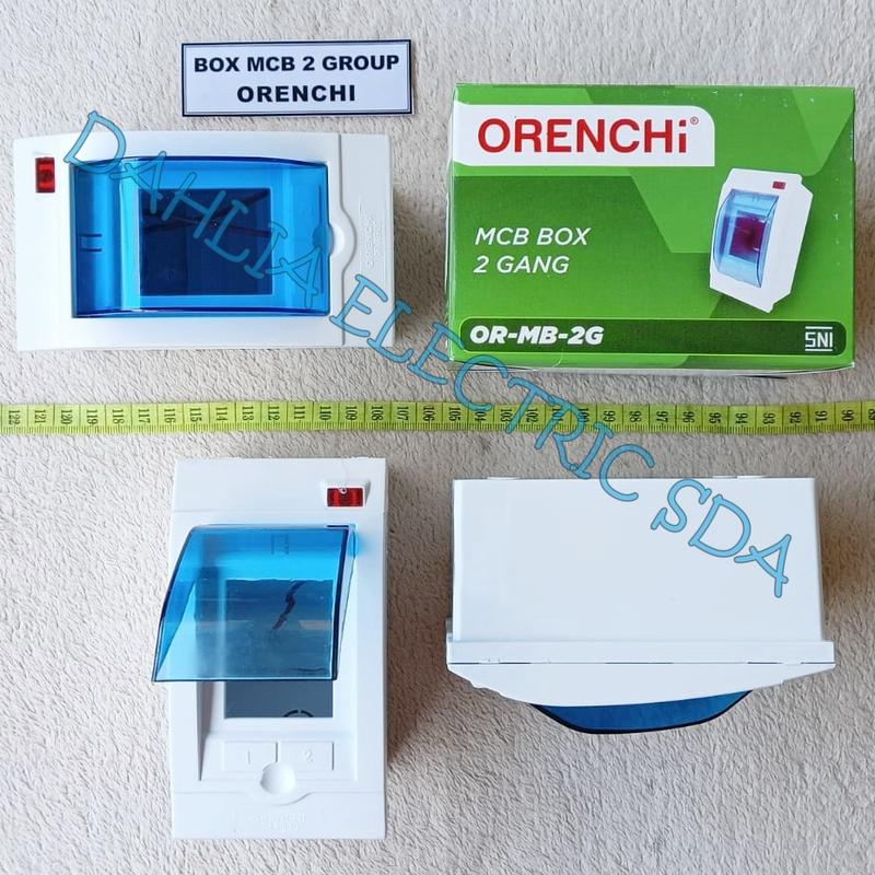 BOX MCB 2 GROUP ORENCHI + INDIKATOR - Shop | Tokopedia