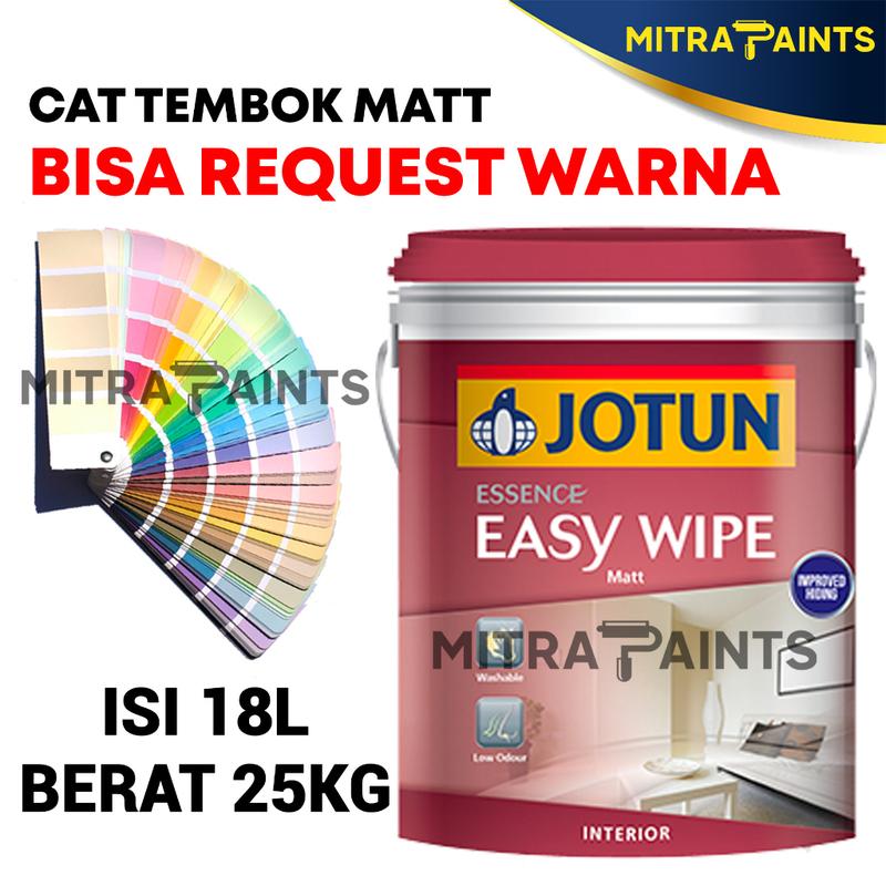 CAT TEMBOK INTERIOR JOTUN EASY WIPE 18 LITER 25 KG / 1 PAIL BISA - Shop ...