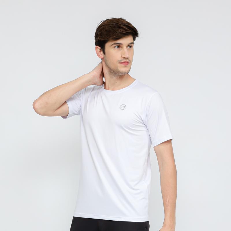 EMPOWER Baju Olahraga Pria Kaos Lengan Pendek Putih Lari Running Gym ...