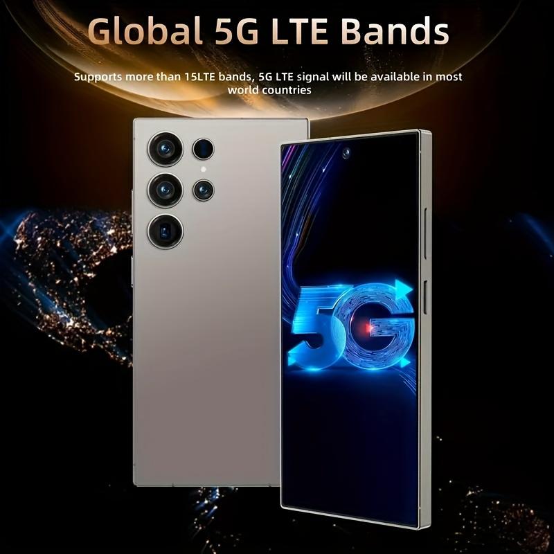 Unlocked 5G Phone Android 14 Smartphone 8GB + 256GB/6.8 Inch HD Display ...