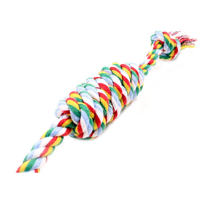 Pet Dog Chew Toys Ropes Double Knot Candy Design Cotton Dogs - TikTok ...