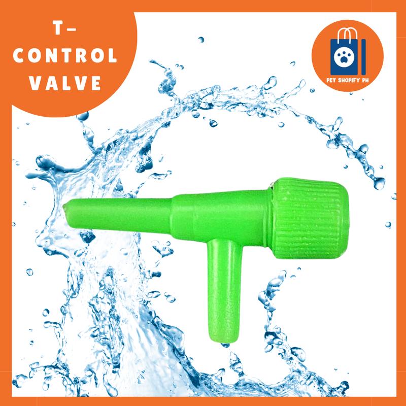 Plastic T Control Valve for Aquarium Multiple Air Passage Connector ...