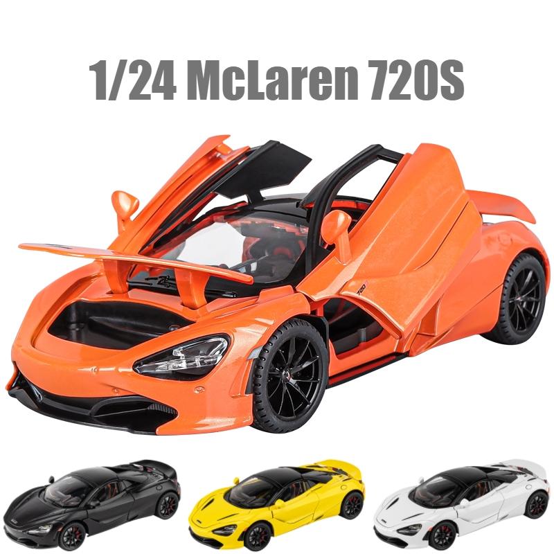1/24 McLaren 720S Diecast Toy Car Vehicle Miniature Convertible ...