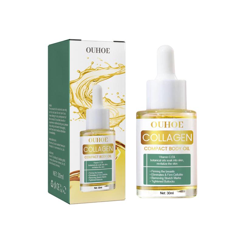 OUHOE Collagen Lift Body Oil, Slimming Body Firming Massage Beauty ...