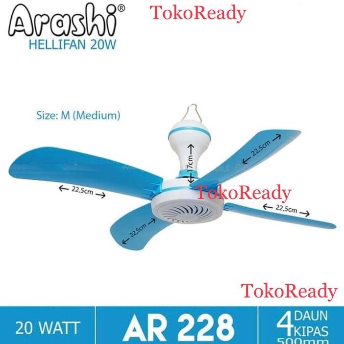 helifan Arashi Kipas Angin Gantung Helifan 20W 20 WATT AR-22 - Shop ...