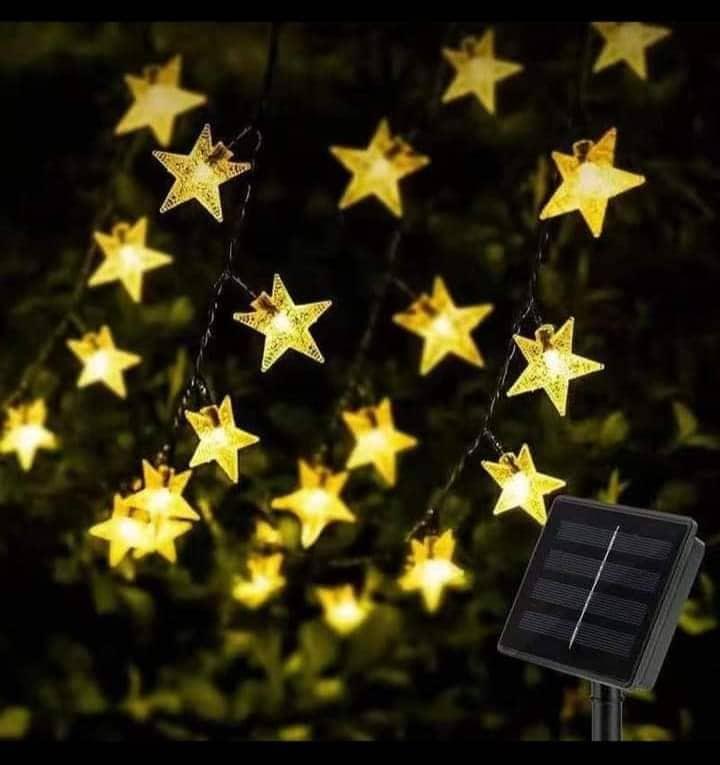JKL star solar led light 30 Led light Christmas light 7 mete - TikTok ...