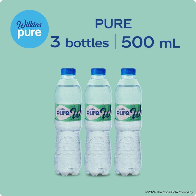 Wilkins Pure Water 500ml - Pack of 3 - TikTok Shop Philippines