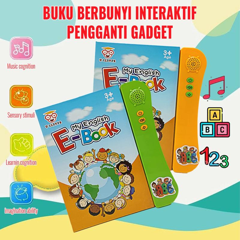 Early Learning Educational E-Book Toy for Kids English Education ...