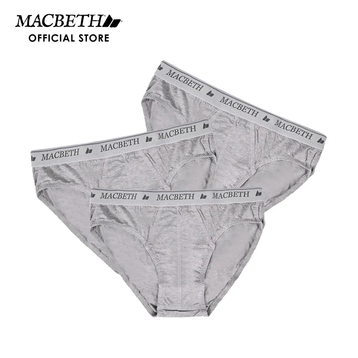 Macbeth Men's Underwear Hipster Brief 3 pcs Per Pack ( M7PJ ) - TikTok ...