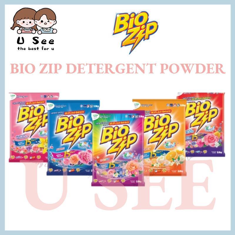 READY STOCK~BIO ZIP Powder Anti Bacteria Detergent 100g Bau Wangi ...