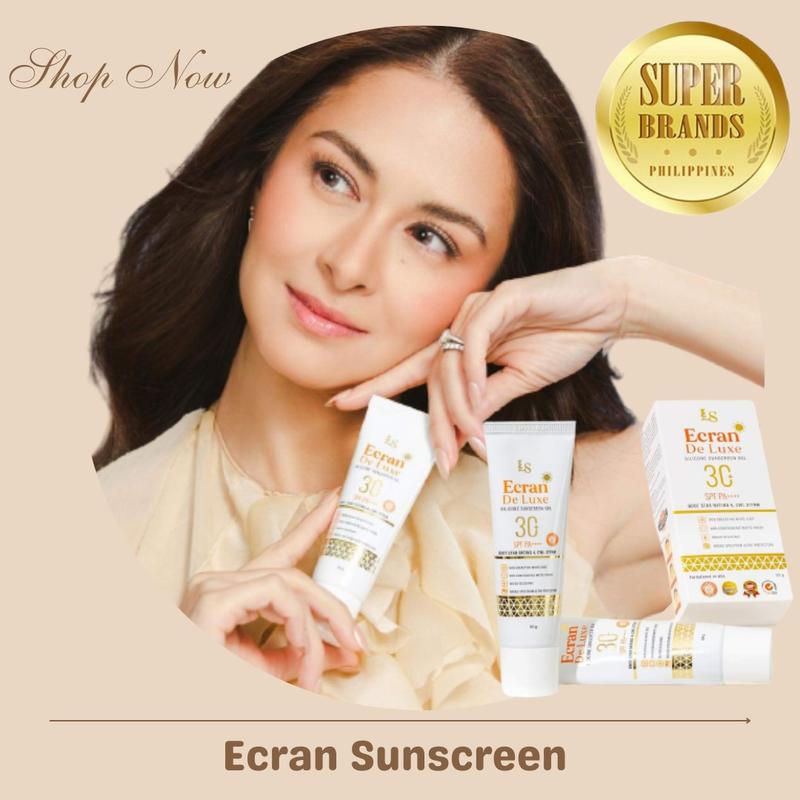 Ecran Sunscreen For All Skin Types Silicone Sunscreen Gel cream ...