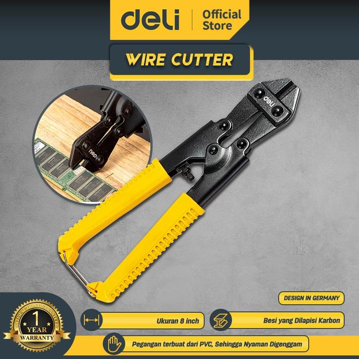 Promo Deli Bolt Cutter / Gunting Besi Kawat Rantai Tang Potong Baja ...
